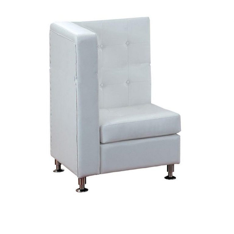 High Back Corner White – Wow-Factors.com